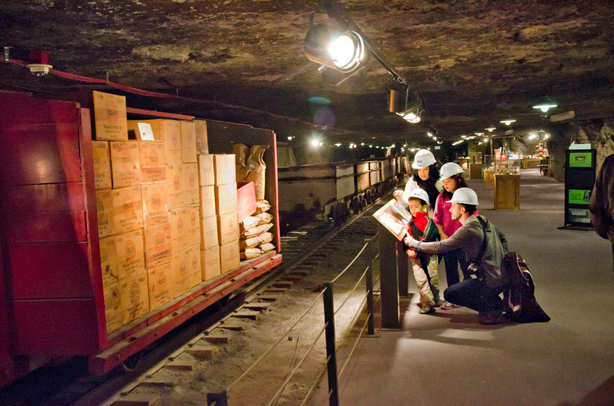 Stay warm this winter by visiting Strataca: Underground Salt Mine
