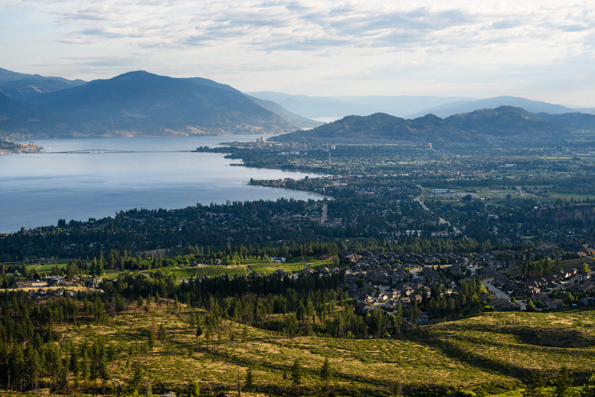 Geography of Kelowna | Okanagan Valley landscape