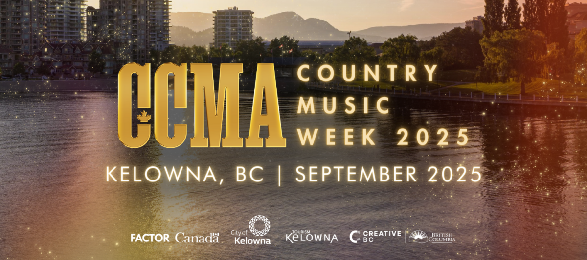 Kelowna Named Host City for Country Music Week 2025 and the 2025 CCMA Awards Presented by TD