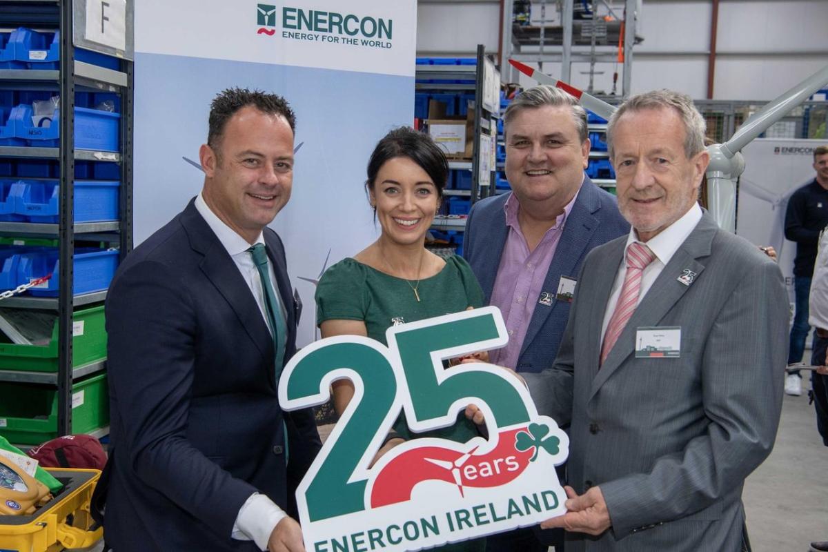 Enercon Announces Expansion and 25-Year Milestone in Irish Market