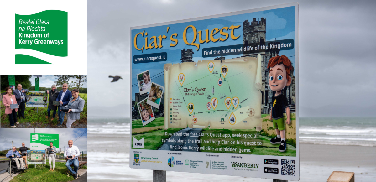 Ciar’s Quest: Family Fun on Kerry Greenways & Beach