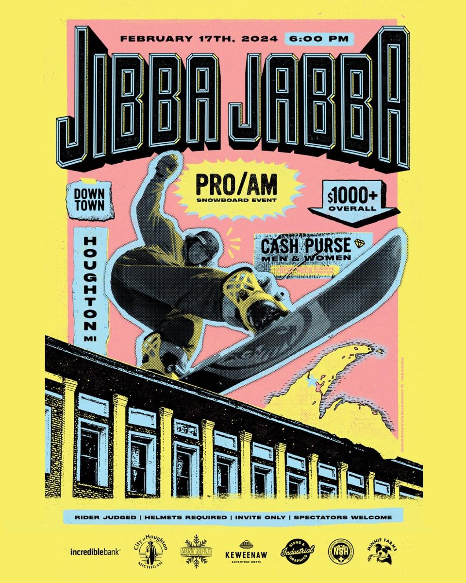 Jibba Jabba: Freestyle Snowboarding in Houghton, MI