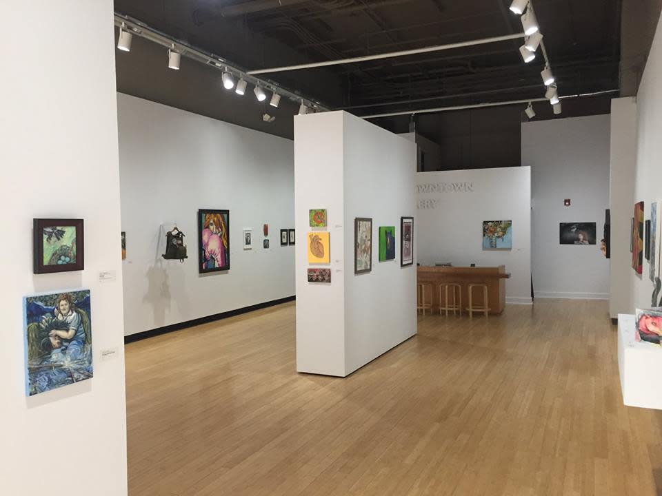 University Tennessee Art Gallery at First Friday Knoxville