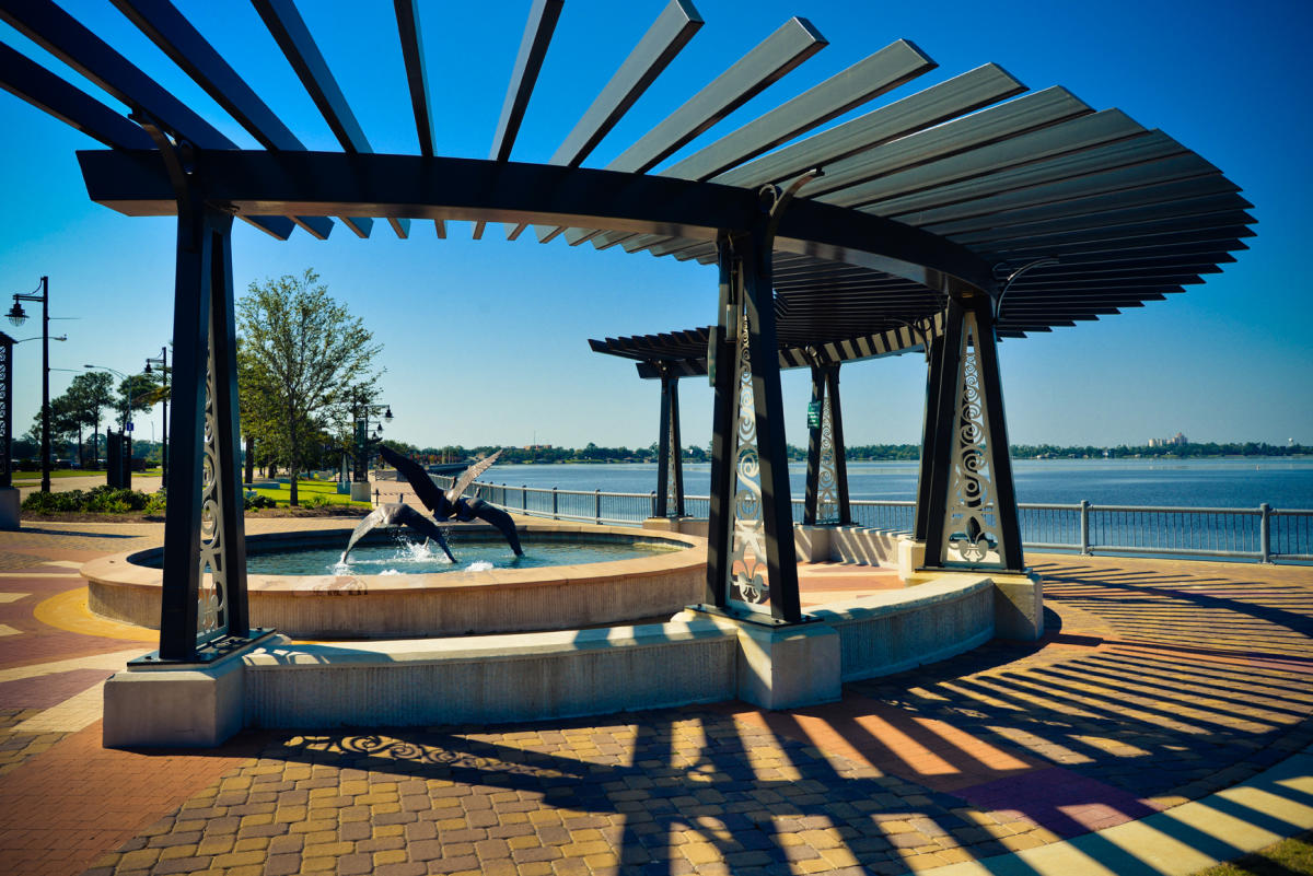 Lakefront Promenade | Bord du Lac Park | Lake Charles