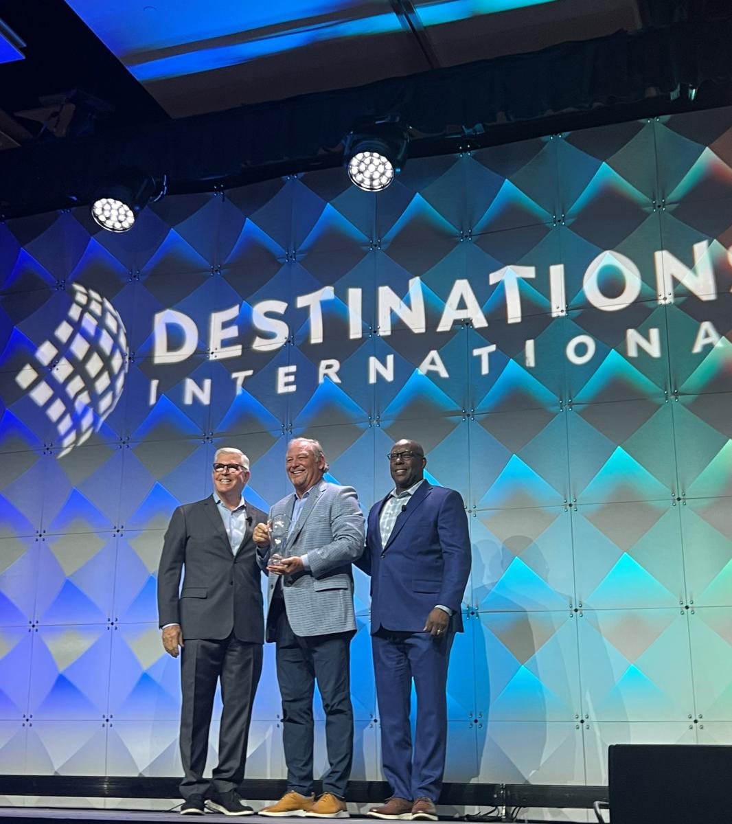 Kyle Edmiston Honored with Destination Organization Leadership Award