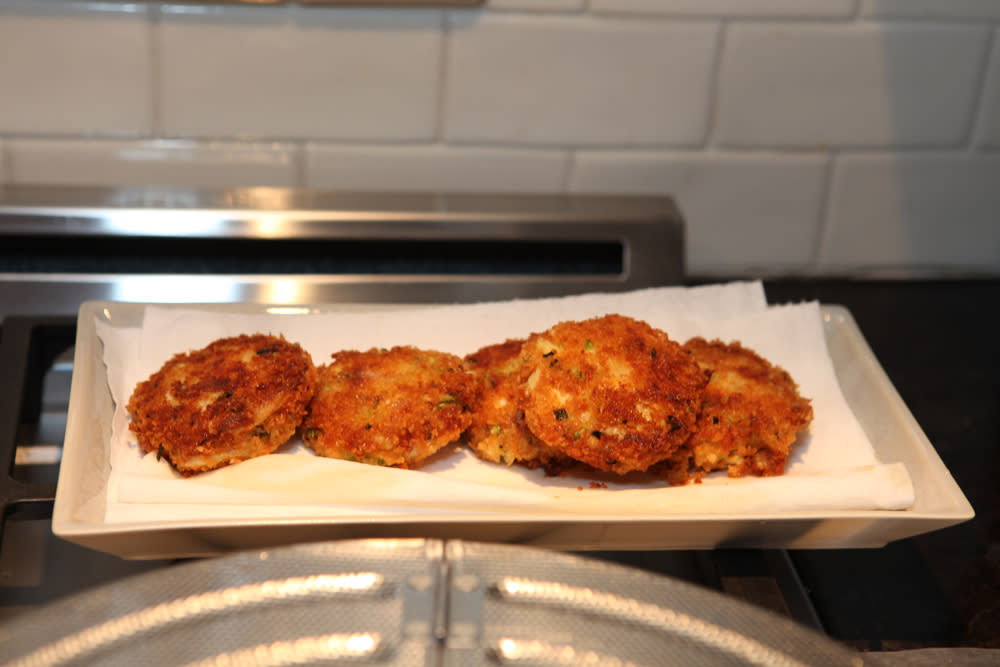Chef Jeremy Critchfield's Sweet Potato Crab Cakes Recipe