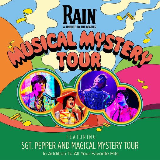 Take a Magical History Tour with Rain – A Tribute to The Beatles