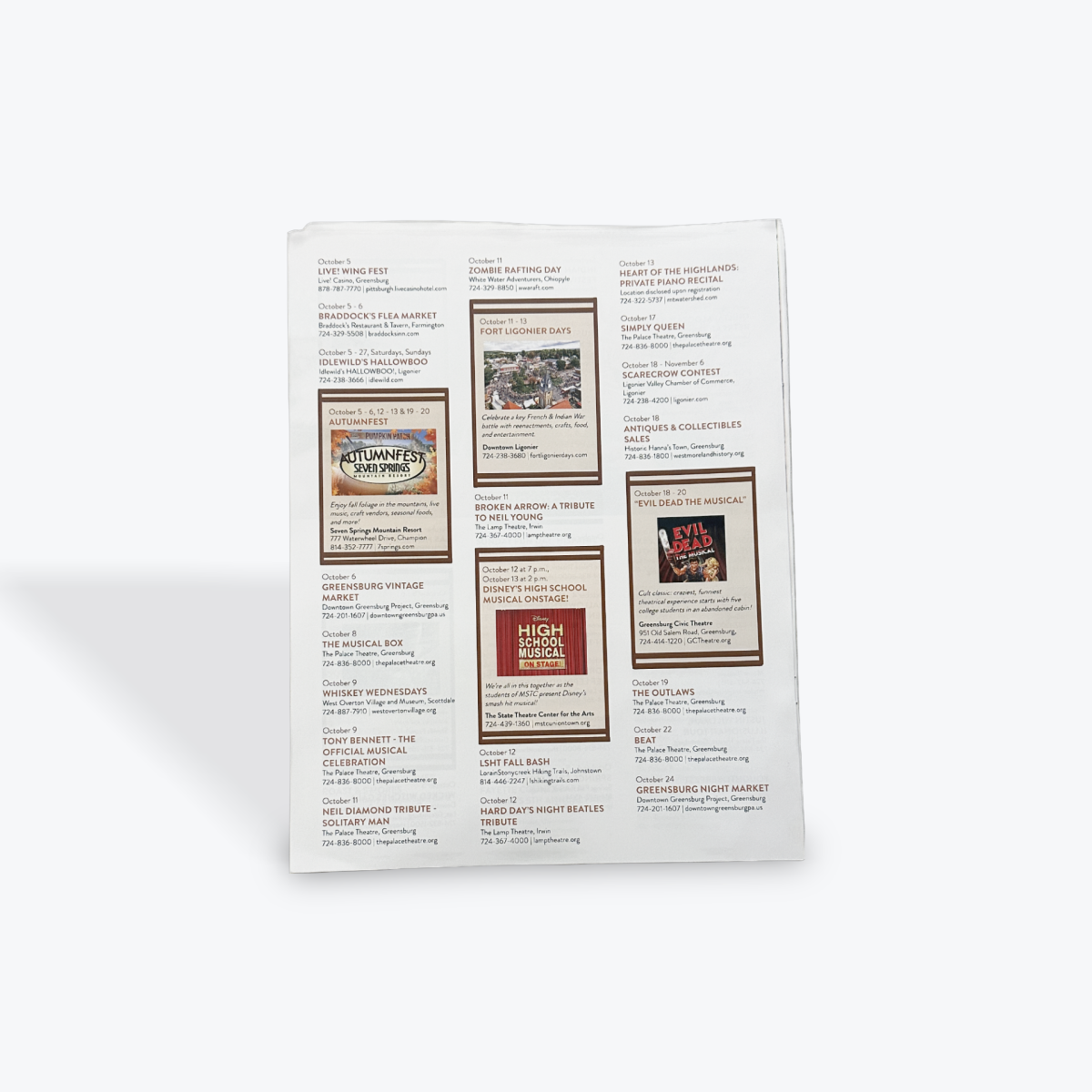 Events Calendar Spotlight Ad