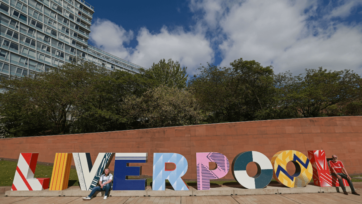 Liverpool sign scores football makeover | VisitLiverpool