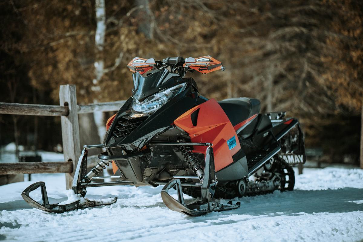 Snowmobiling
