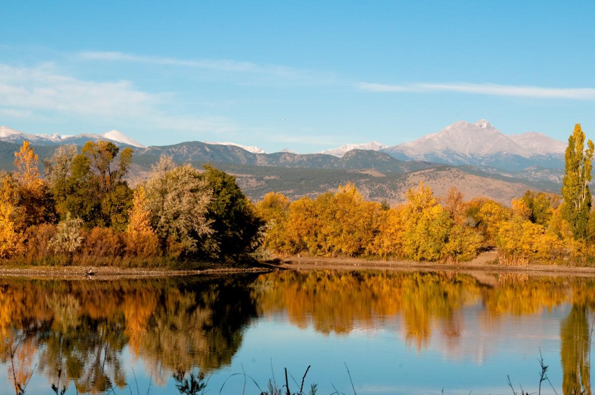 Golden Ponds Nature Area in Longmont, Colorado
