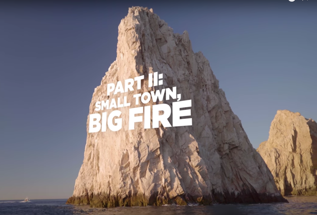 Small town, big fire