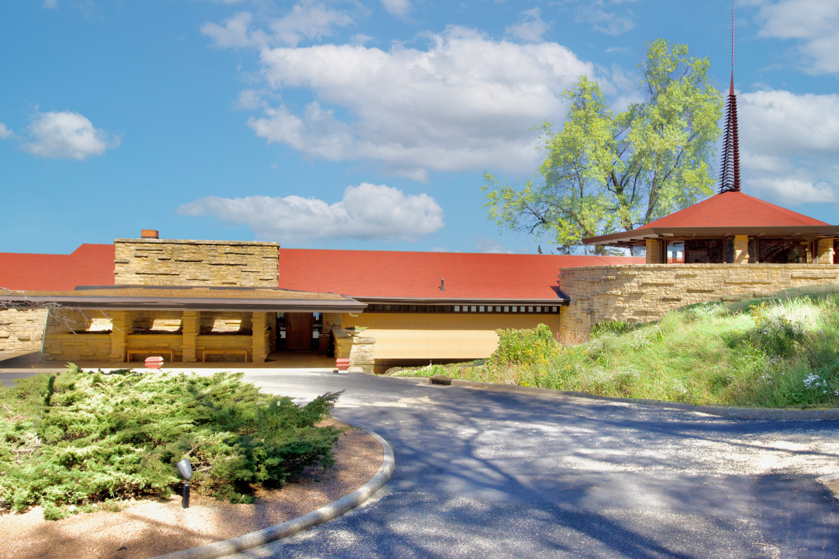 Frank Lloyd Wright Taliesin In Wisconsin Frank Lloyd Wright's