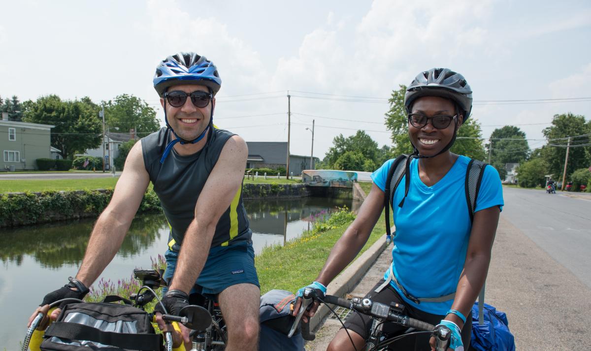 Biking in Madison County, Central New York