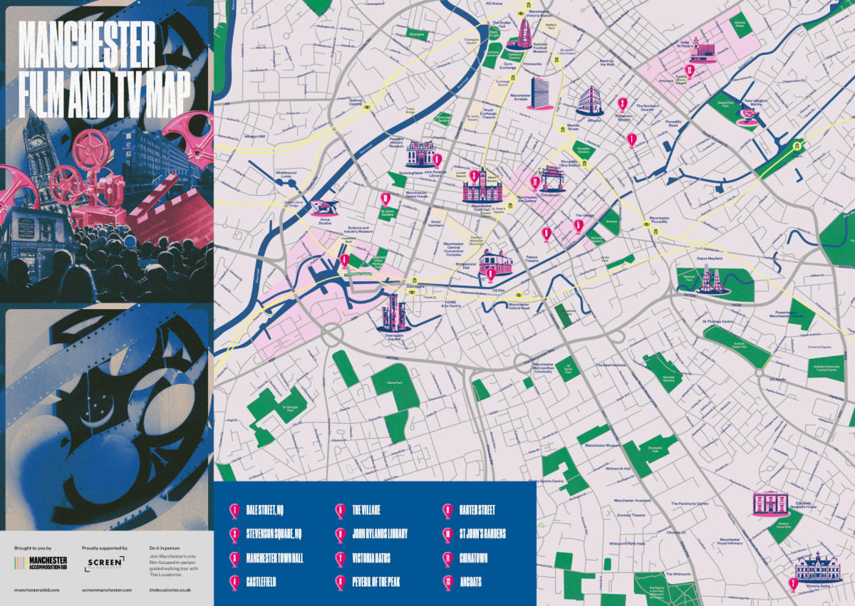 New self-guided film and TV map of Greater Manchester launched