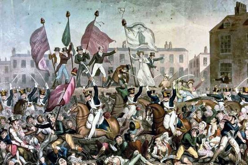 Manchester marks 199th anniversary of Peterloo Massacre as bicentenary ...
