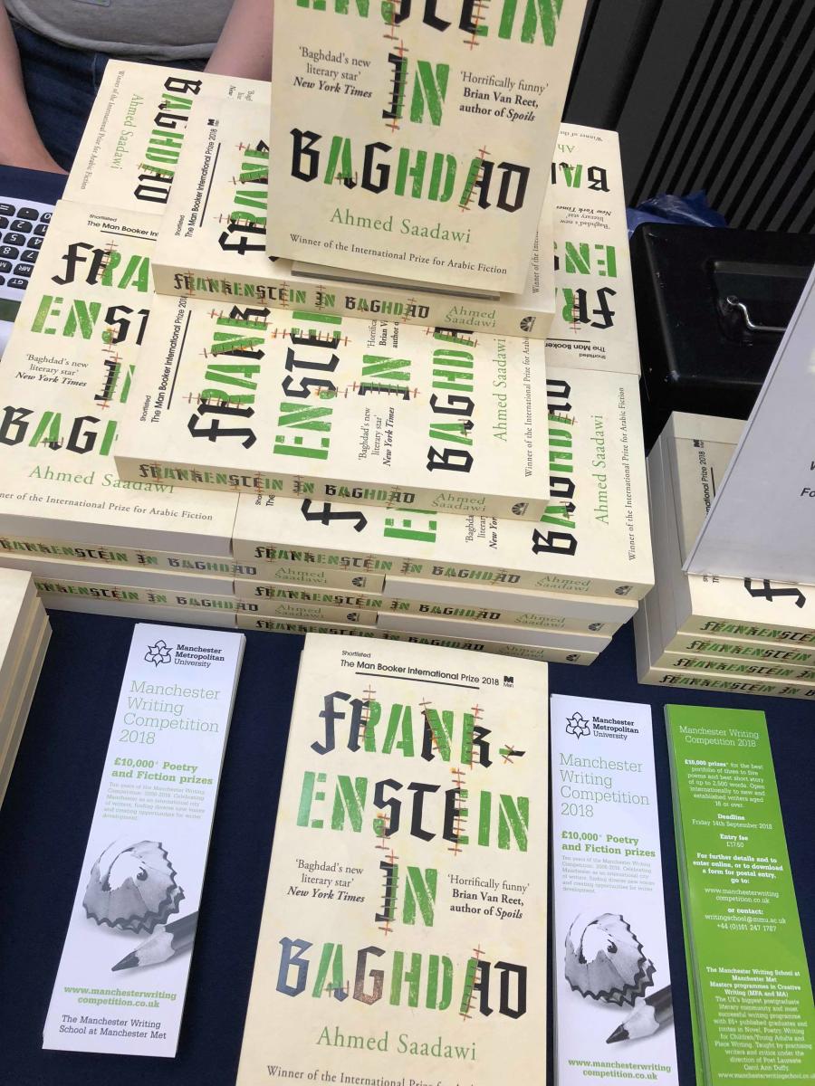 Frankenstein in Baghdad: An Evening with Award-Winning Author Ahmed ...