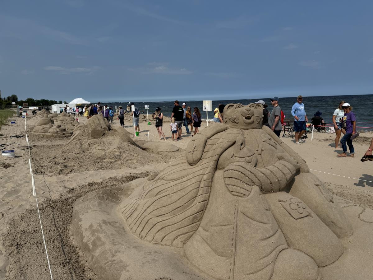 Wisconsin Sand Sculpting Festival in Manitowoc