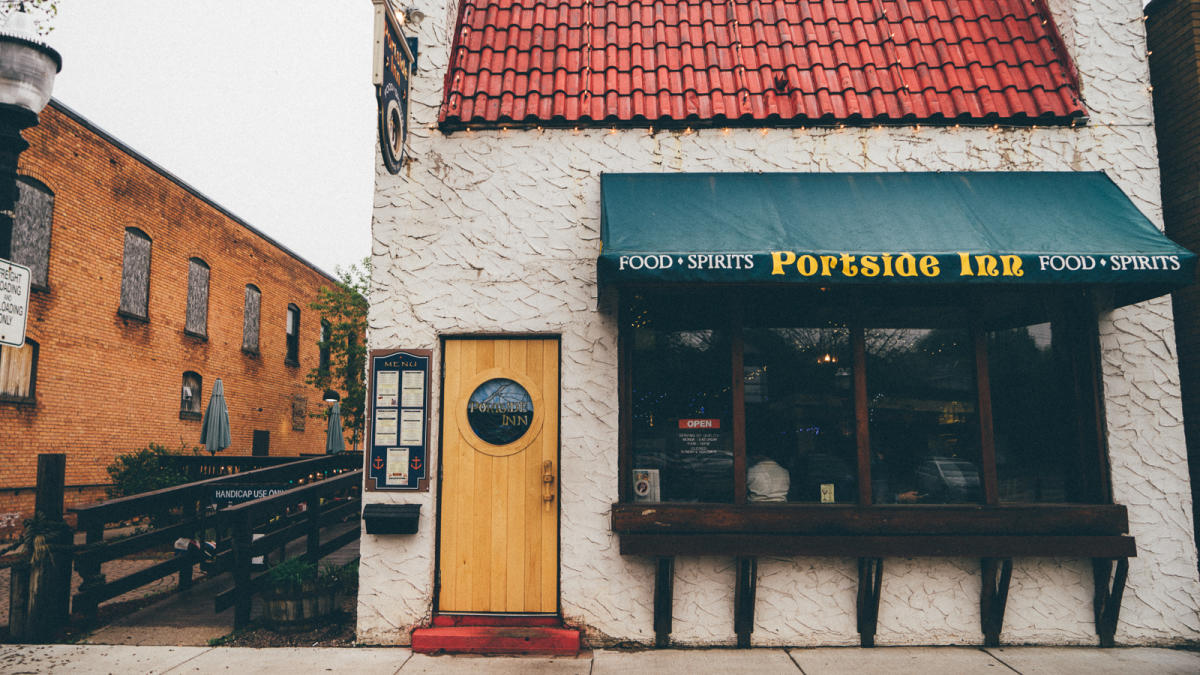 Dining at the Portside Inn