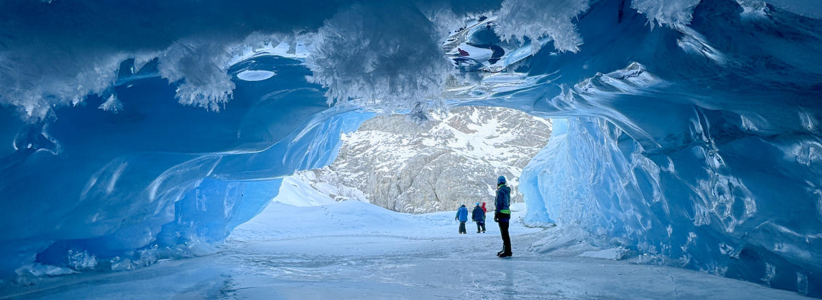 Explore the Mat-Su Valley's glacial ice caves.