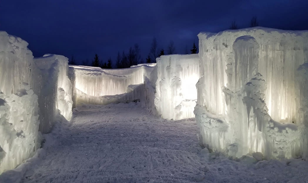 Ice Maze sets Guinness record at Alaska State Fair