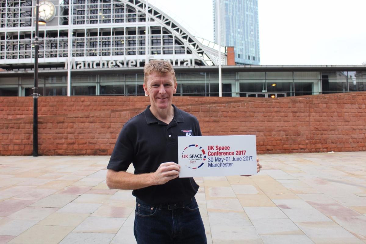 Tim Peake announced as speaker at UK Space Conference 2017