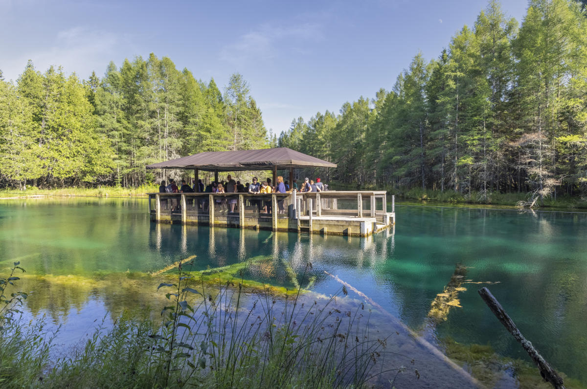 Kitch-iti-Kipi, Michigan's Big Spring | Upper Peninsula