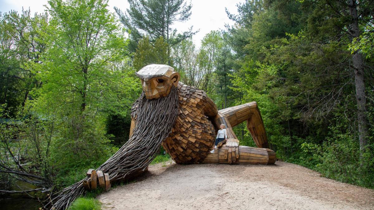 Benny the Beard Fisher Troll | Germfask, MI