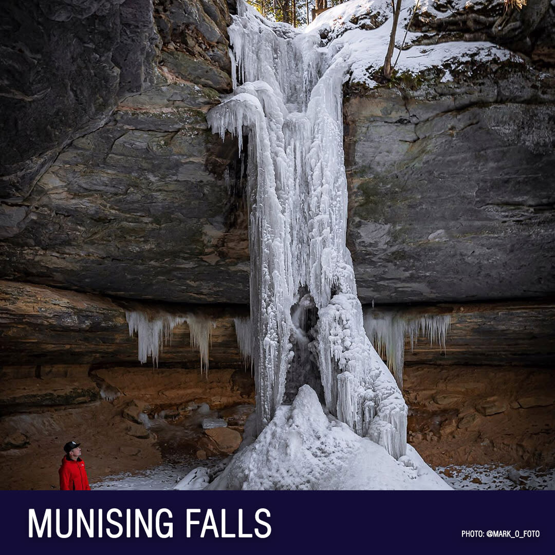 9 Breathtaking frozen waterfalls to explore | Upper Peninsula