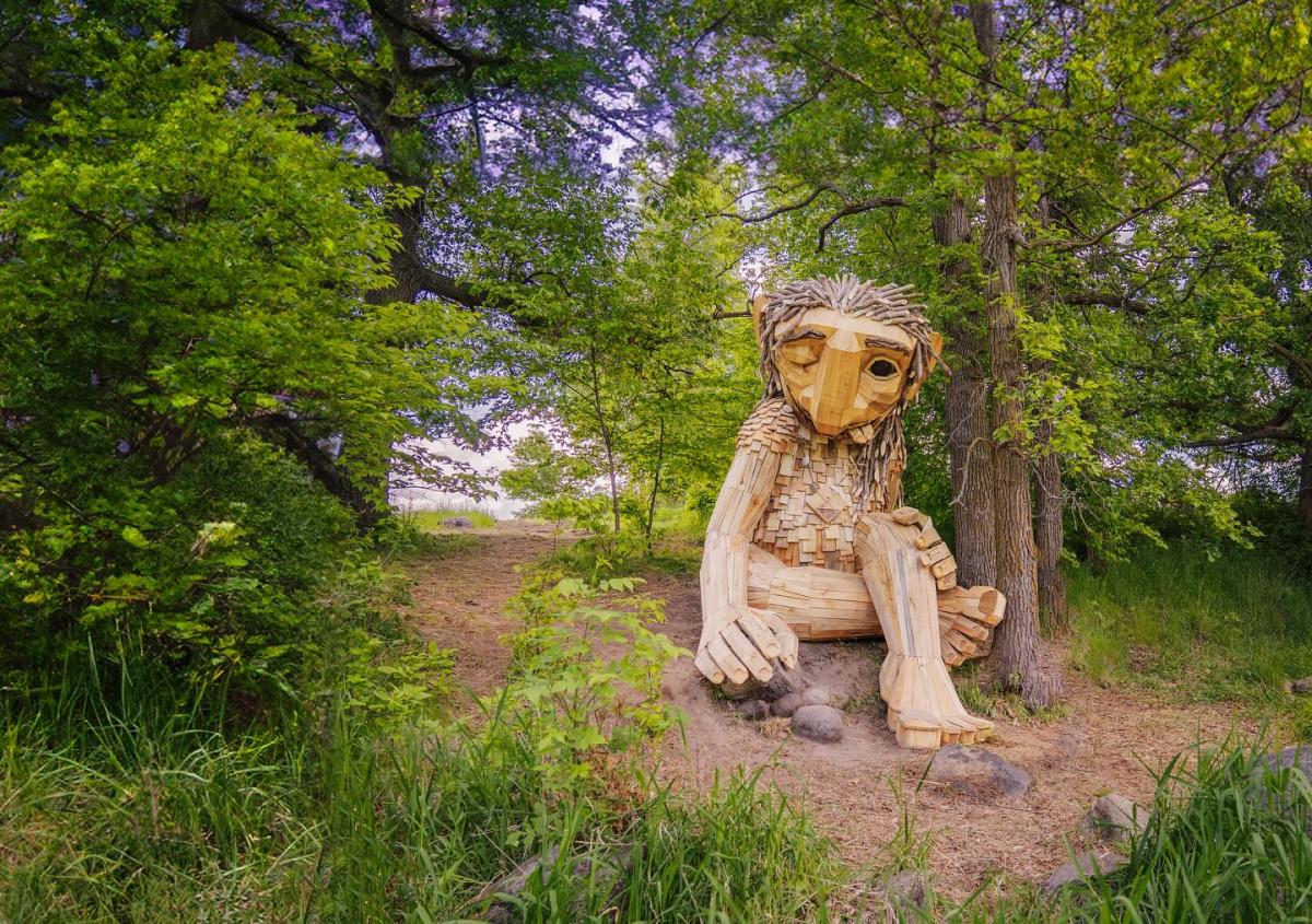 Meet Mama Rosa: Wisconsin's First Thomas Dambo Troll in Wauwatosa ...