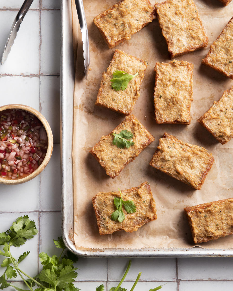 Tony Kora's Fried Minced Pork Toast