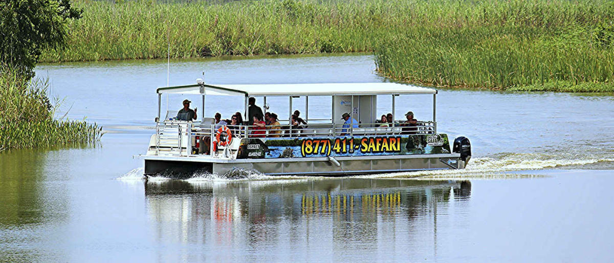 Sightseeing & Tours in Mobile, AL | Pontoons, Buses & Airboats