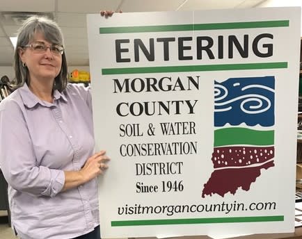 Signs Go Up to Welcome Visitors to Morgan County