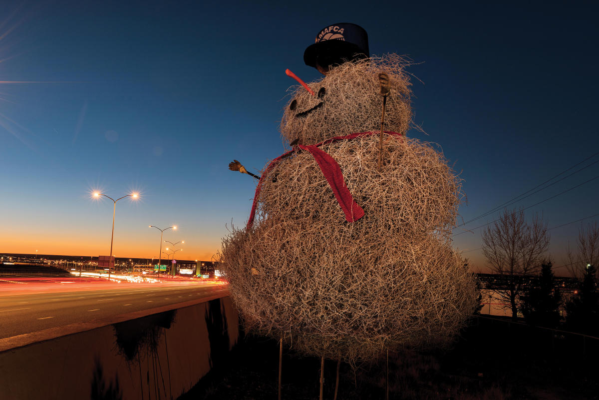 Tumbleweed Snowman Lives