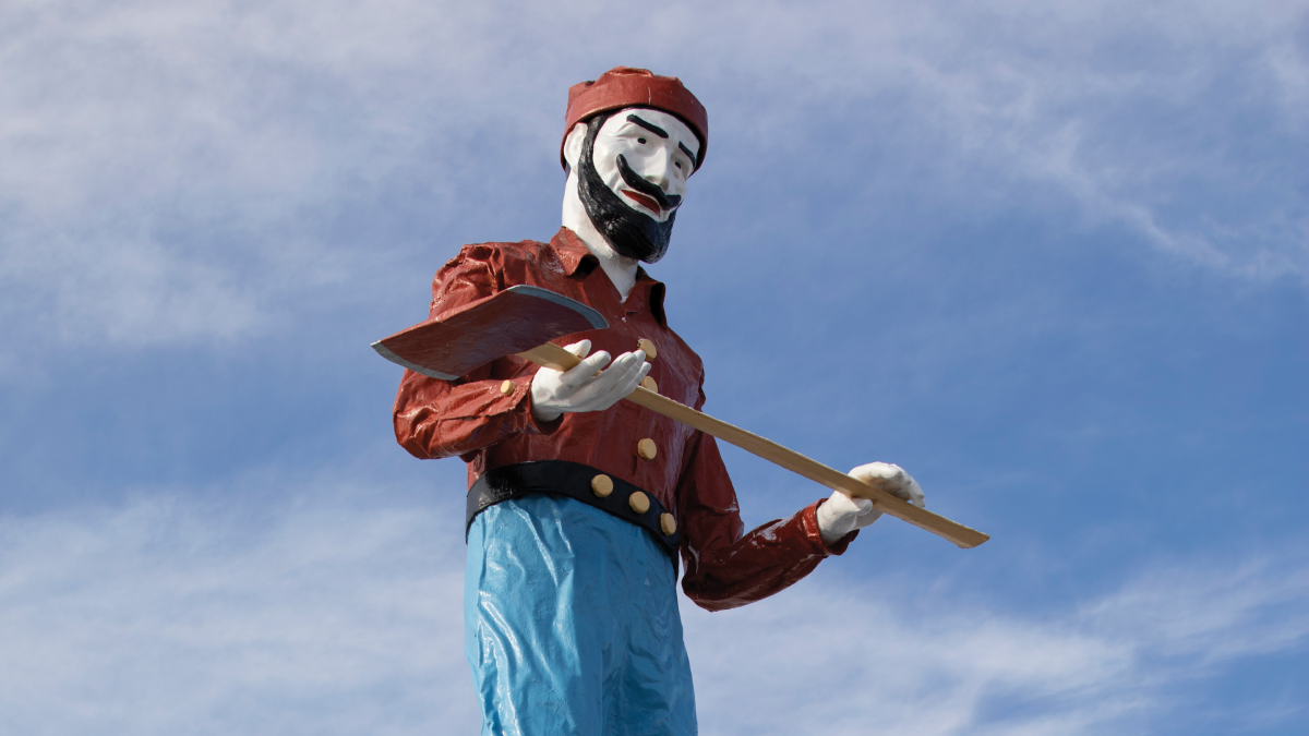 Albuquerque’s Lumberjack Statue | Story of the Odd Fellow