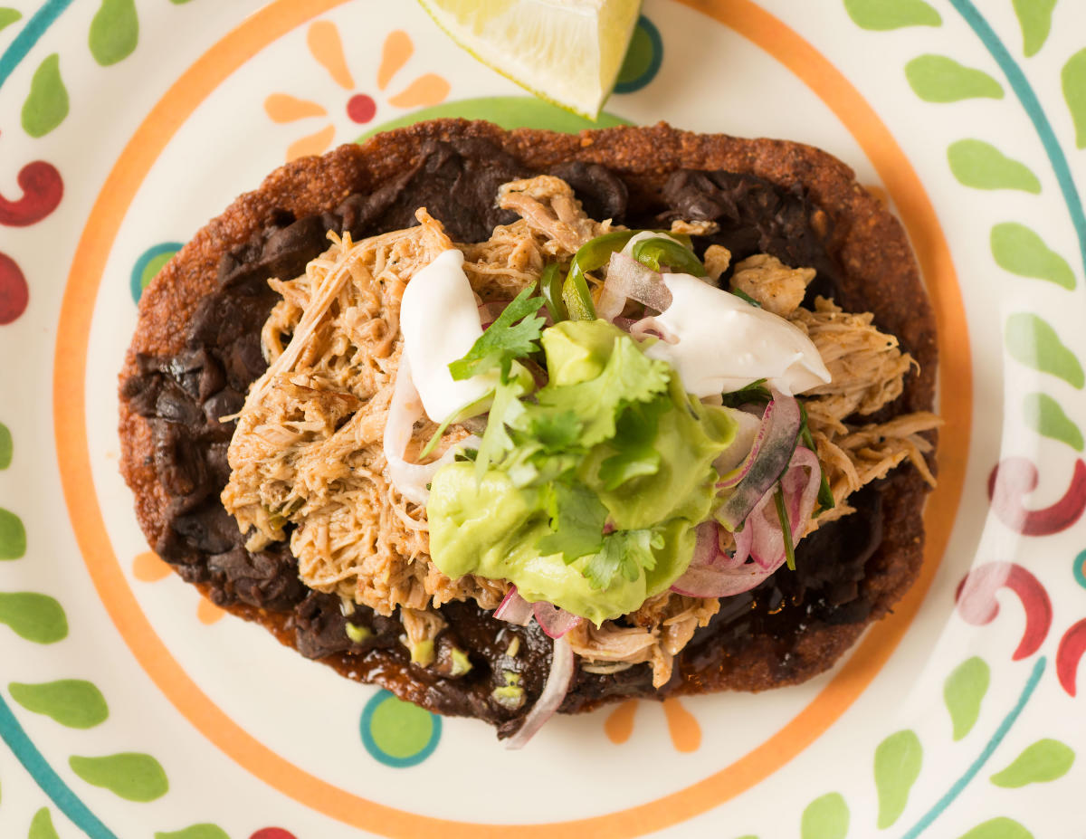 Recipe: Blue Corn Tostada Mashup