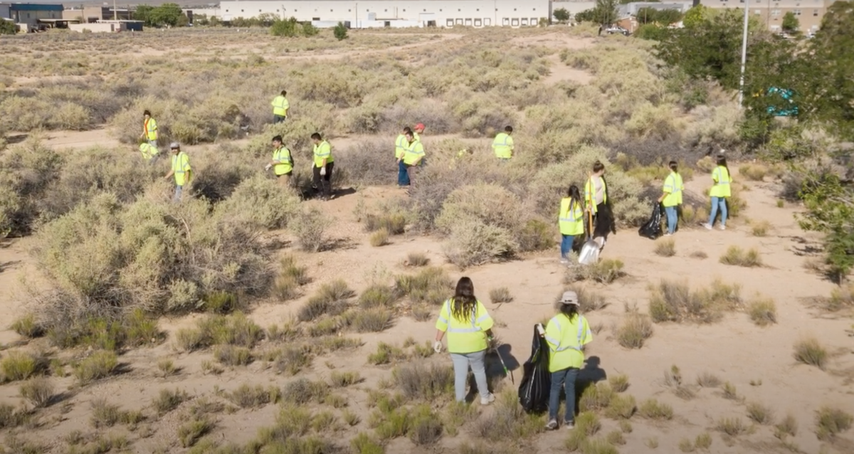 NMTD contributes to statewide litter cleanup and beautification efforts