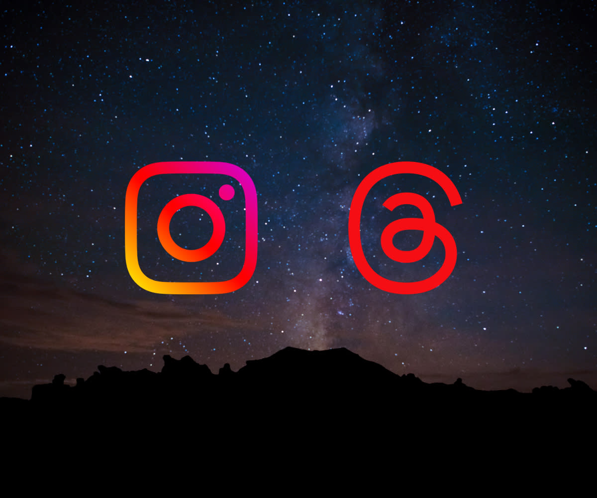 We're on Instagram and Threads