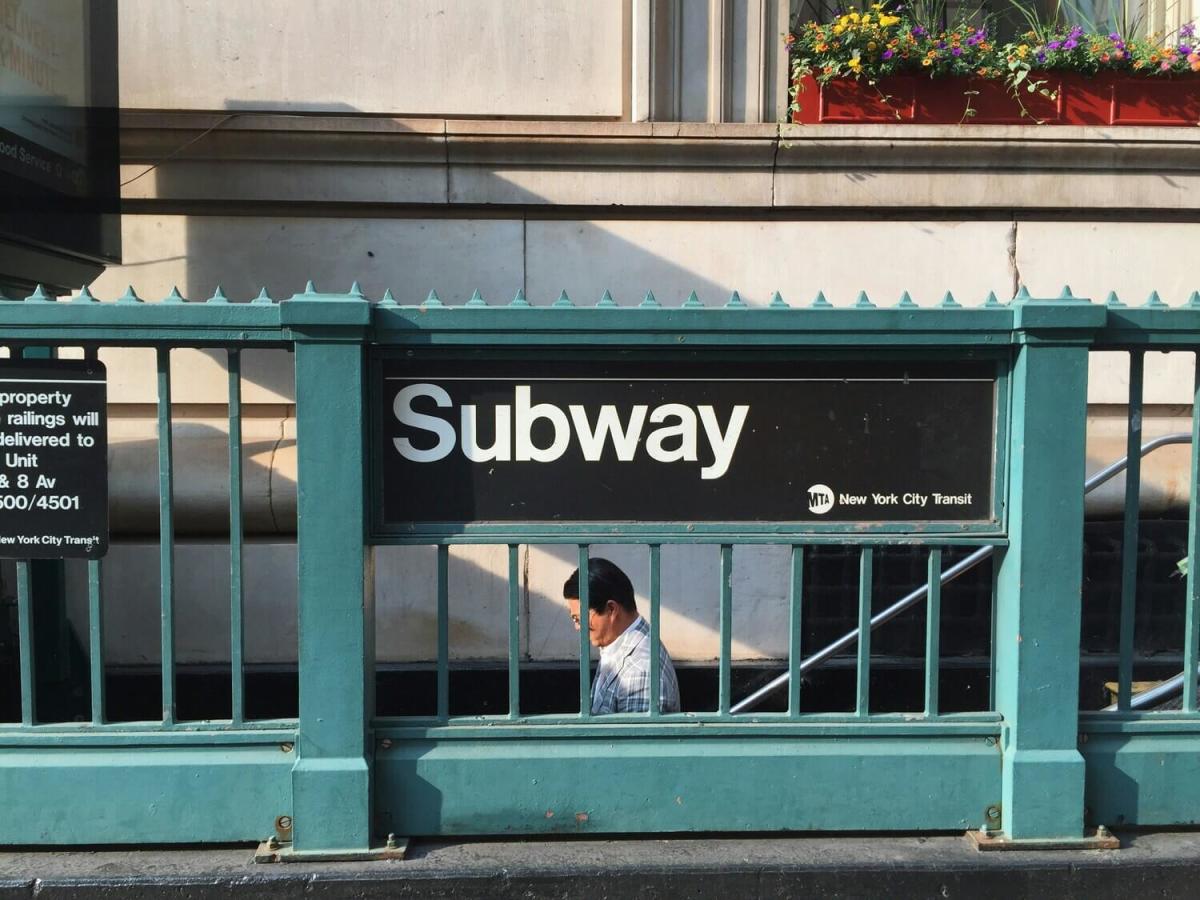 Penn Badgley's NYC Subway Take on Nothingness | NewYork.com