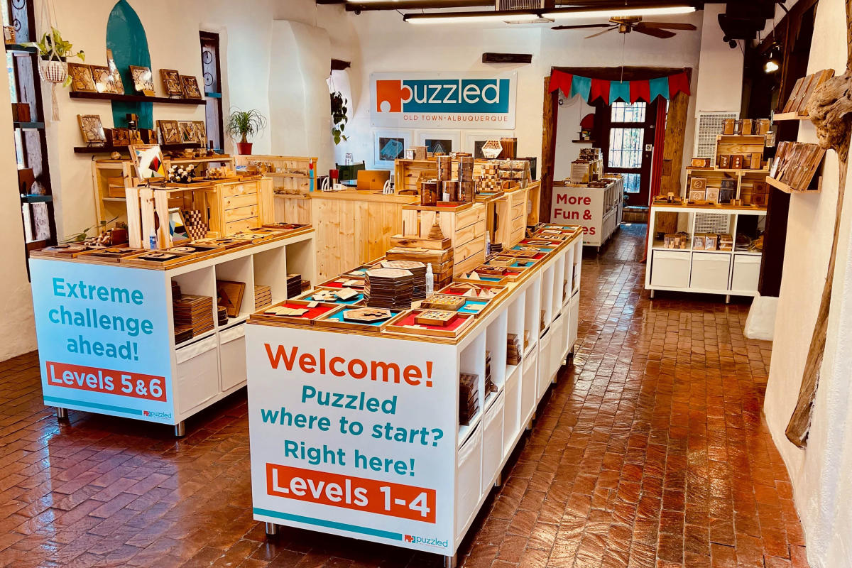 Albuquerque's Puzzled Offers Unique Handcrafted Games and Puzzles
