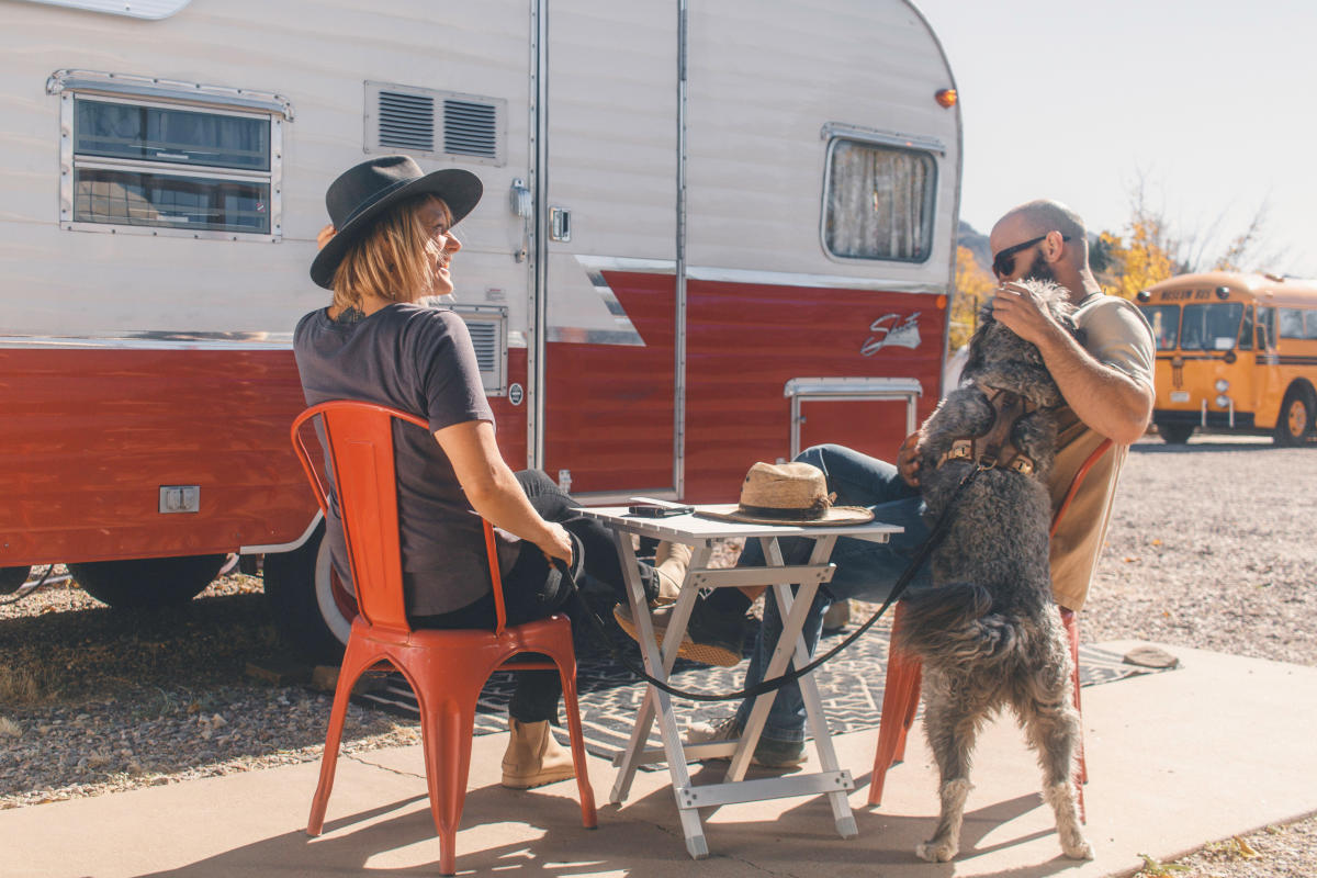 Glamp it Up in Truth or Consequences at Hot Springs Glamp Camp
