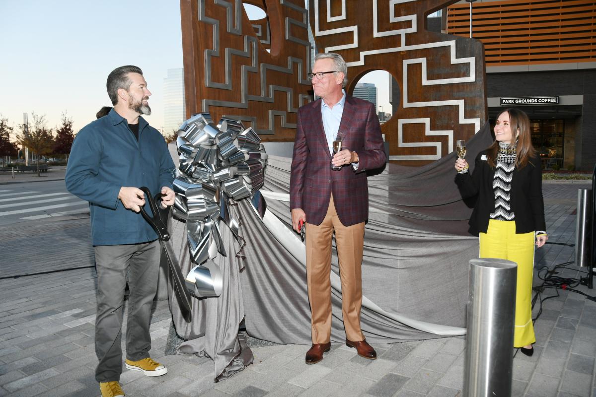 ALLIED ARTS UNVEILS NEW SCULPTURE, TOGETHER TOGETHER