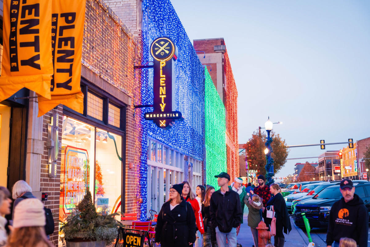 Discover Holiday Magic at Lights On Broadway in Automobile Alley