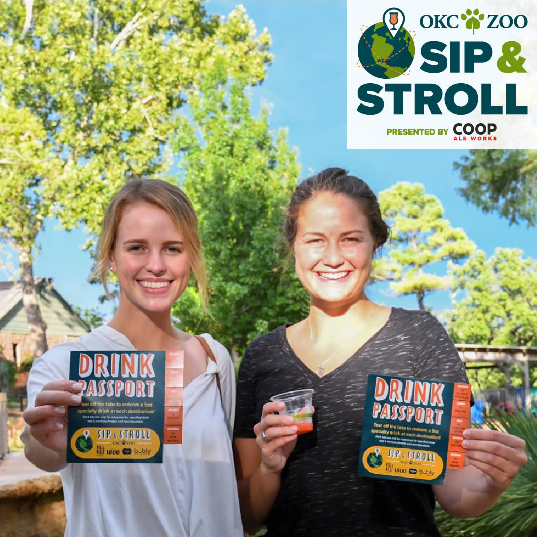 OKC ZOO’S ANNUAL SIP AND STROLL EVENTS RETURN THIS YEAR FOR REVELERS 21+