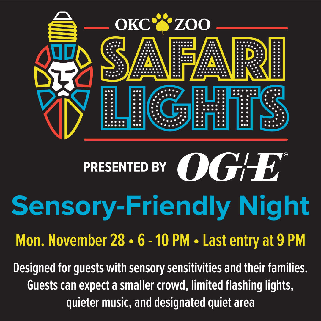 OKC ZOO HOSTS SENSORY-FRIENDLY NIGHT FOR POPULAR HOLIDAY EVENT, SAFARI ...