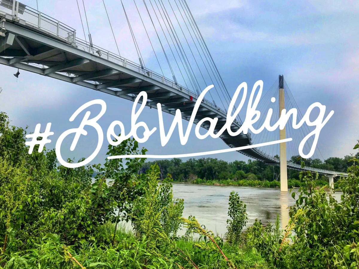 #BobWalking A New Way to Stroll Across Bob