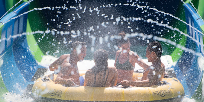 Slide, Splash and Soar With Ray Rush at Aquatica® Orlando