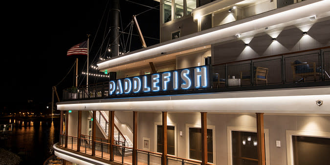 Gorgeous New Event Space With a Menu to Match at Paddlefish Restaurant ...