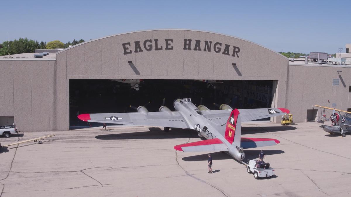 B-17 Aluminum Overcast now on public display at EAA Aviation Museum’s ...