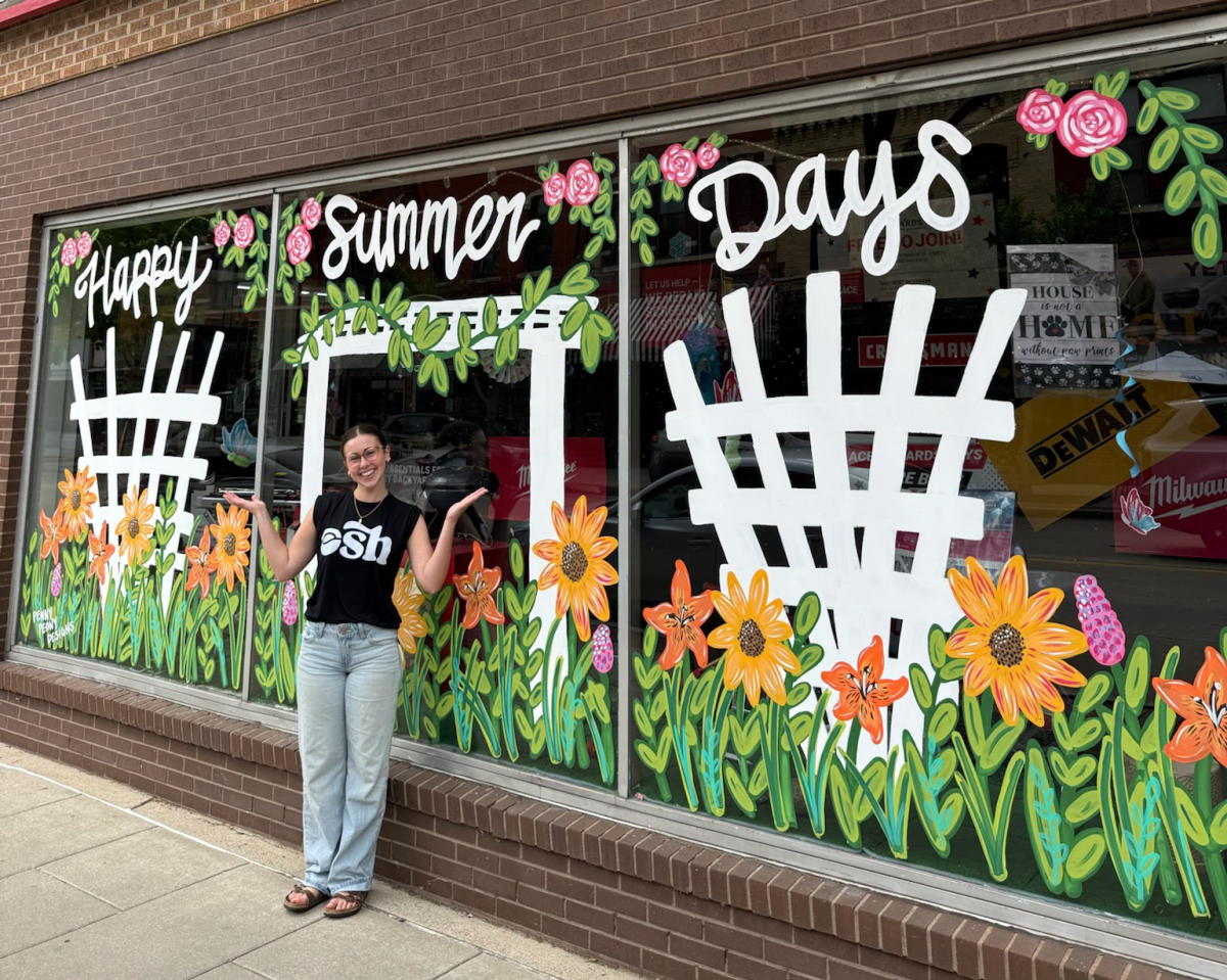 Downtown Oshkosh Window Murals